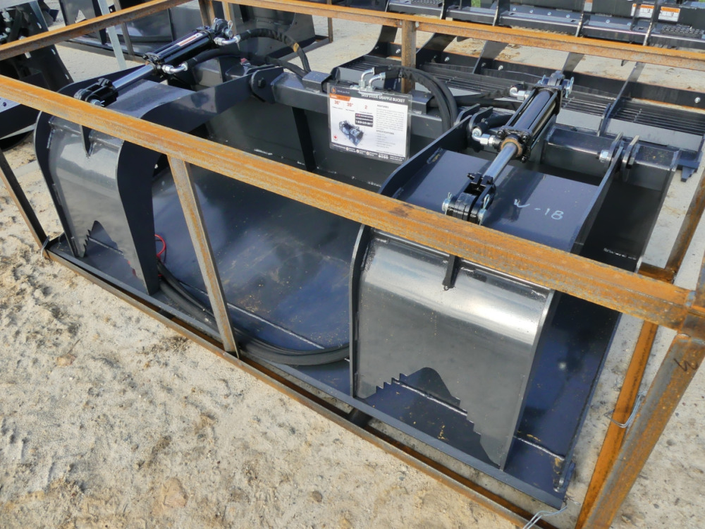 Wolverine GB-11-72 Quick Attach 72" Bucket Grapple | DeMott Auction