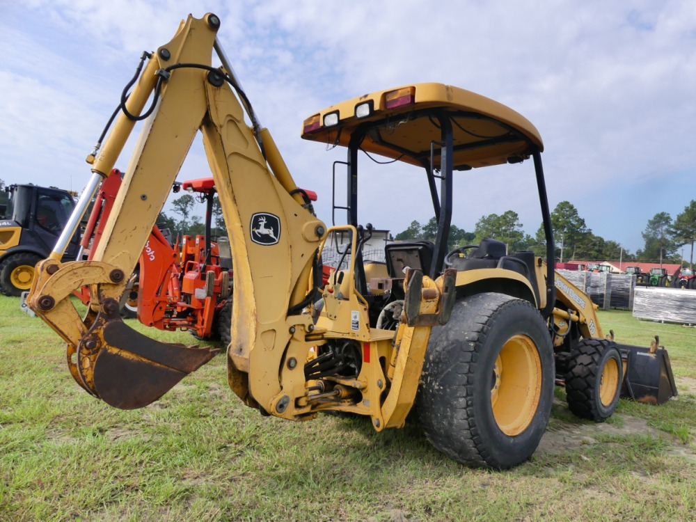 #279 - 2003 John Deere 110 Backhoe Loader | DeMott Auction