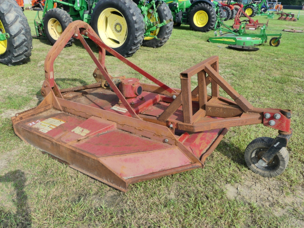 #346 - Brown 3pt 6' Tree Cutter | DeMott Auction