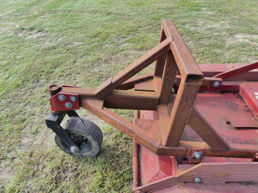 #346 - Brown 3pt 6' Tree Cutter | DeMott Auction