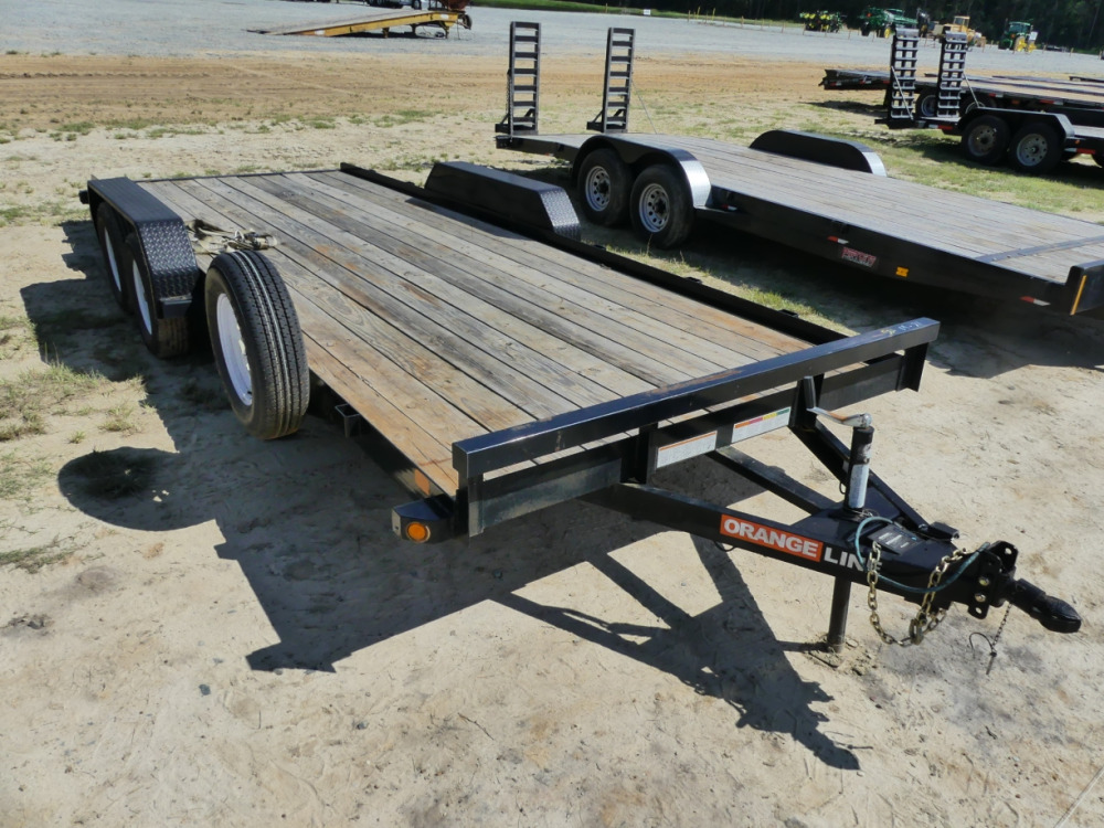 #520 - 2021 Orange Line TH70 Trailer | DeMott Auction
