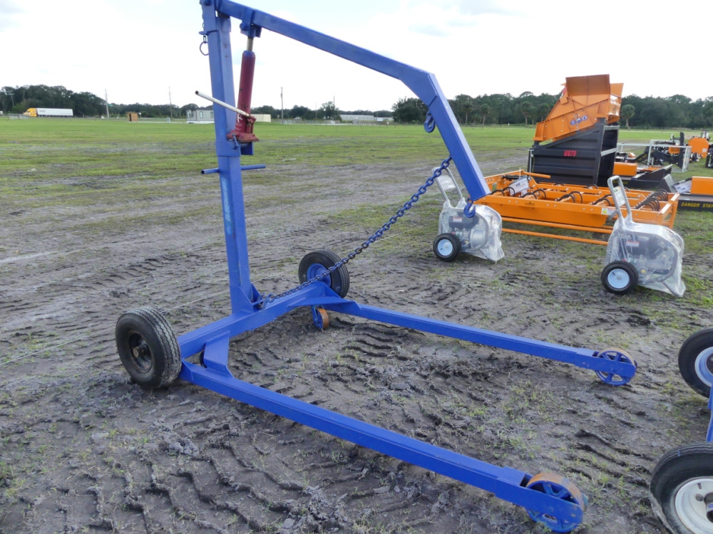 #2436 - Bluebird Engine Hoist | DeMott Auction