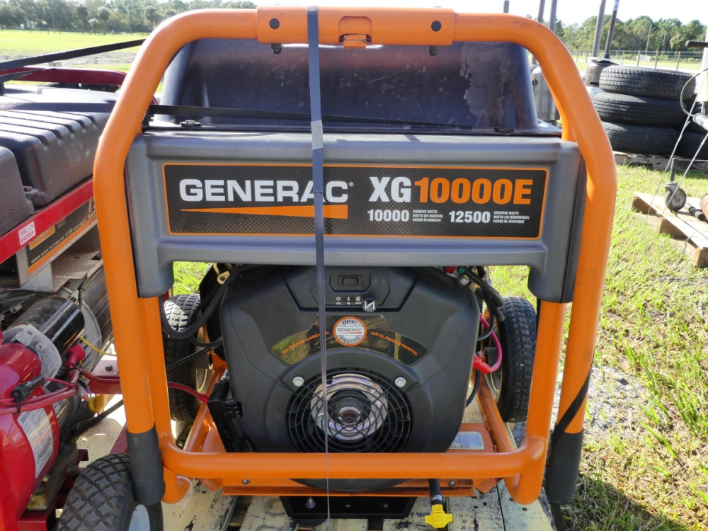 #2122A - Generac XG10000E Generator | DeMott Auction