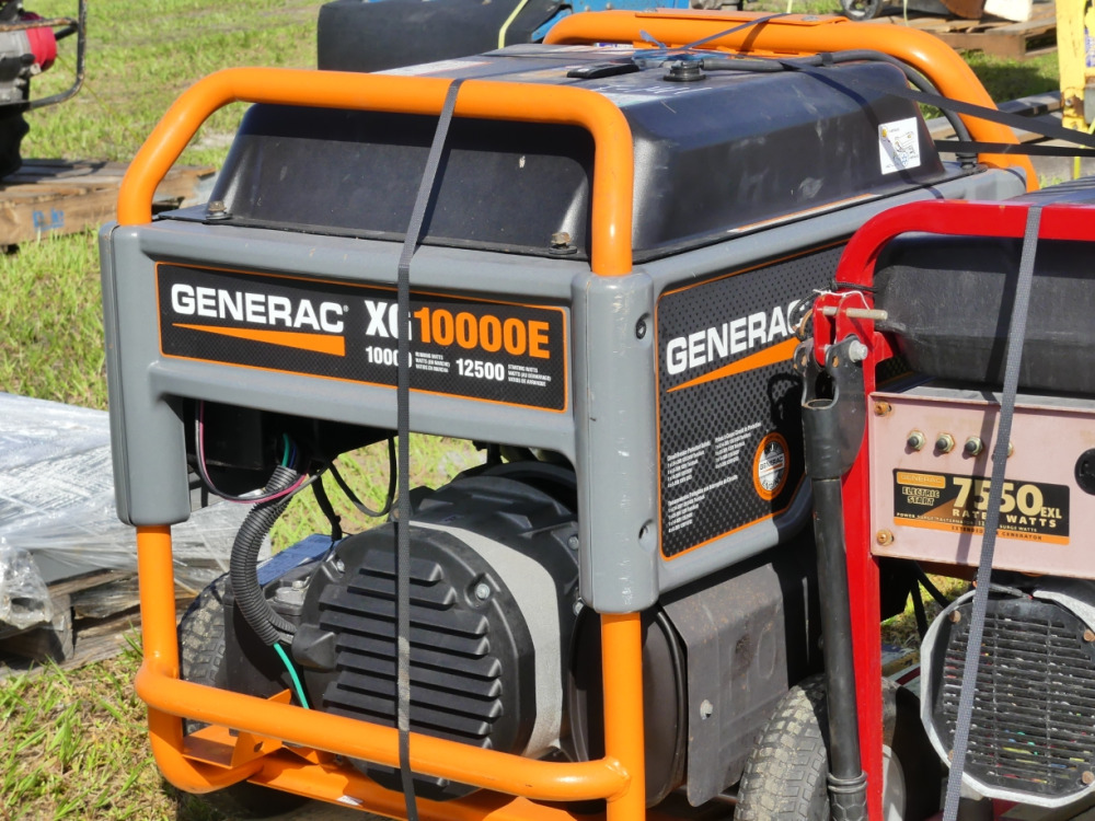 #2122A - Generac XG10000E Generator | DeMott Auction