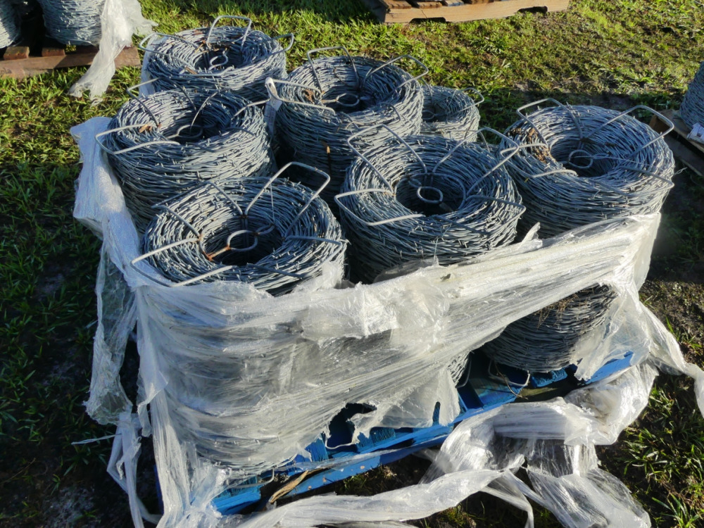 #2265 - 15 Rolls Stay-Tuff Barbed Wire | DeMott Auction