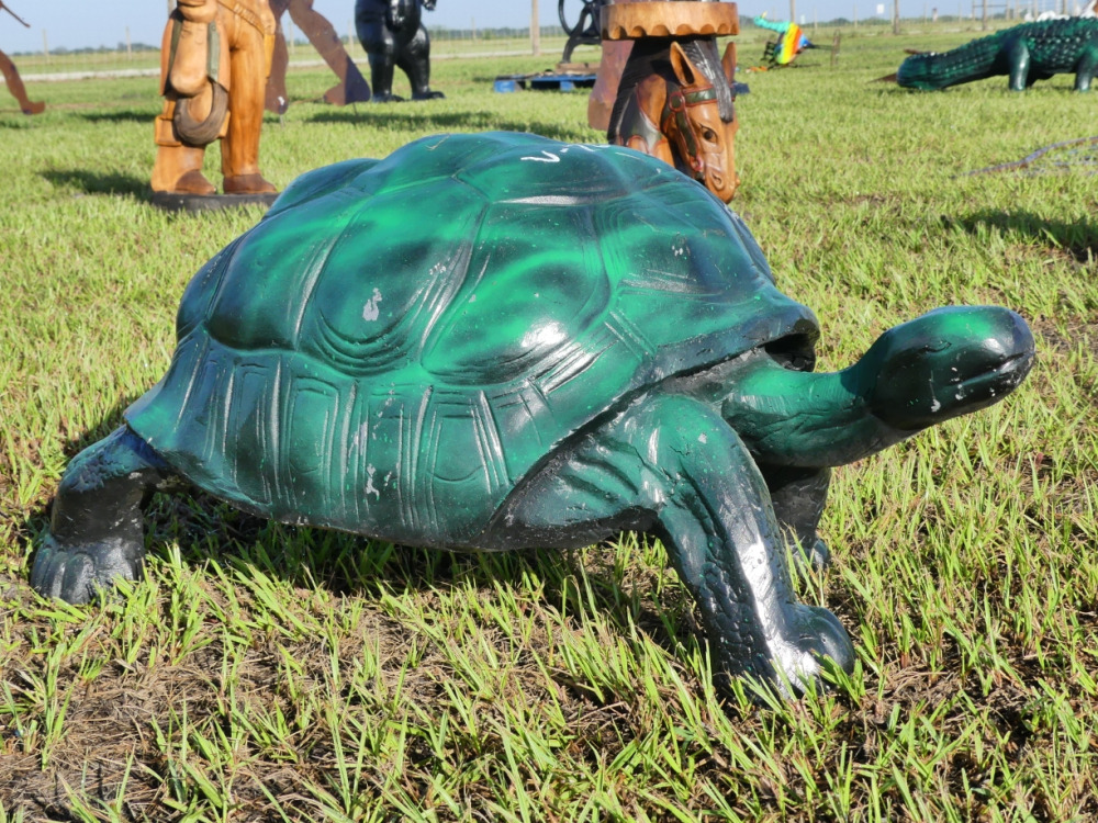 #2213 - Metal Tortoise | DeMott Auction
