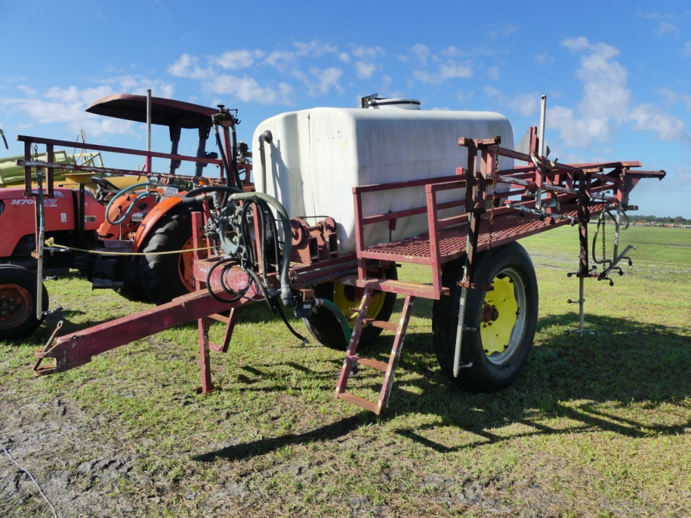 #1245 - PT 500 Gallon PTO Driven Boom Sprayer | DeMott Auction