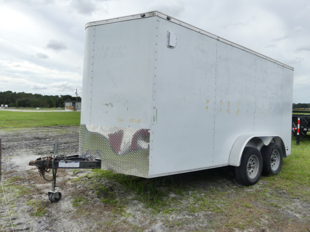 #1362 - 2021 USCG Cargo Trailer | DeMott Auction