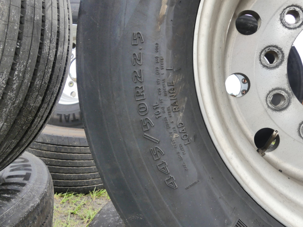 #2461 - 2) Goodyear Fuel Max 445/20R22.5 Tires | DeMott Auction