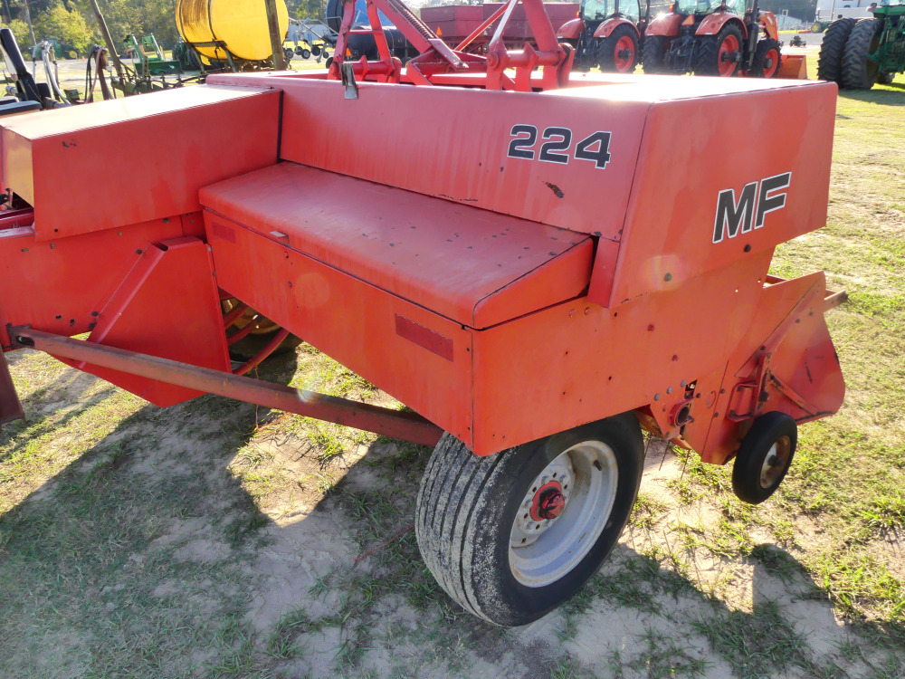 #317 - Massey Ferguson 224 Baler | DeMott Auction