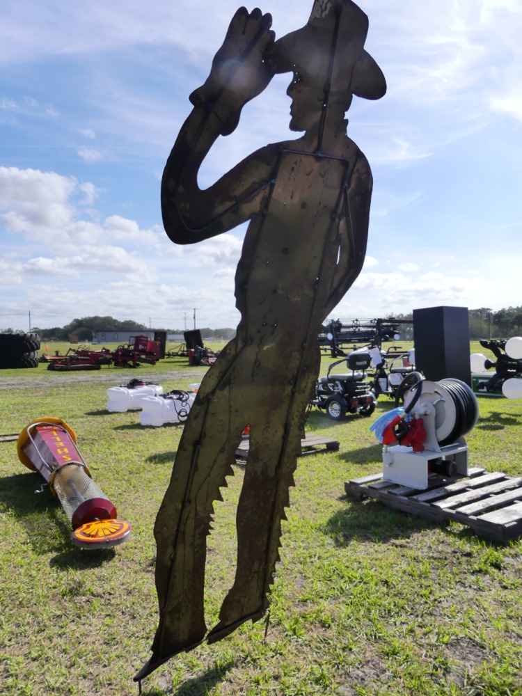 #2197 - Metal Cowboy | DeMott Auction
