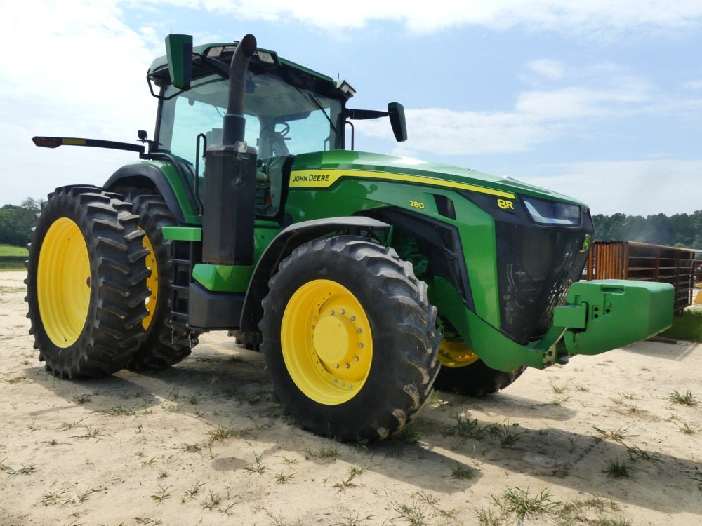 #1284 - 2021 John Deere 8R 280 | DeMott Auction