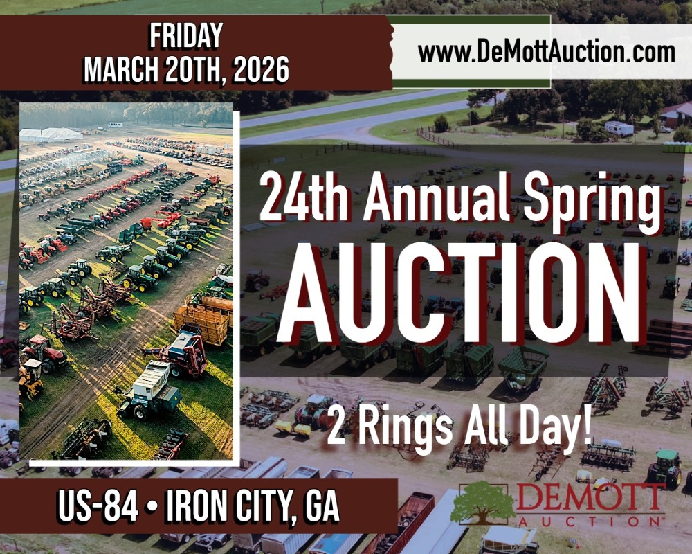 24th Annual Spring Auction - 2 Rings | Catalog | DeMott Auction