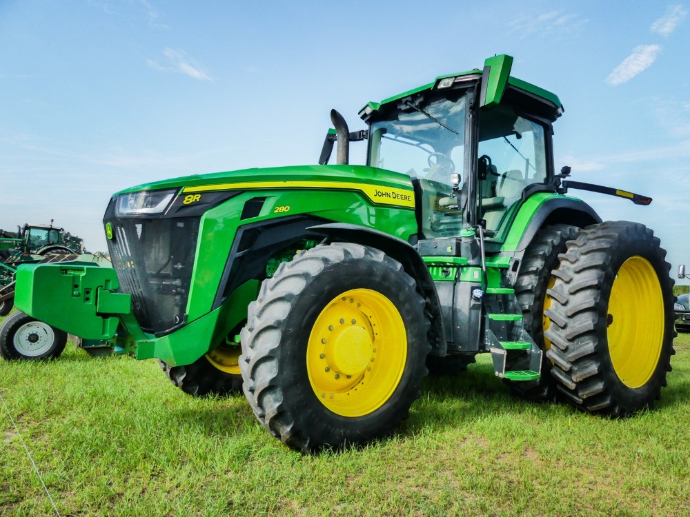 #1284 - 2021 John Deere 8R 280 | DeMott Auction