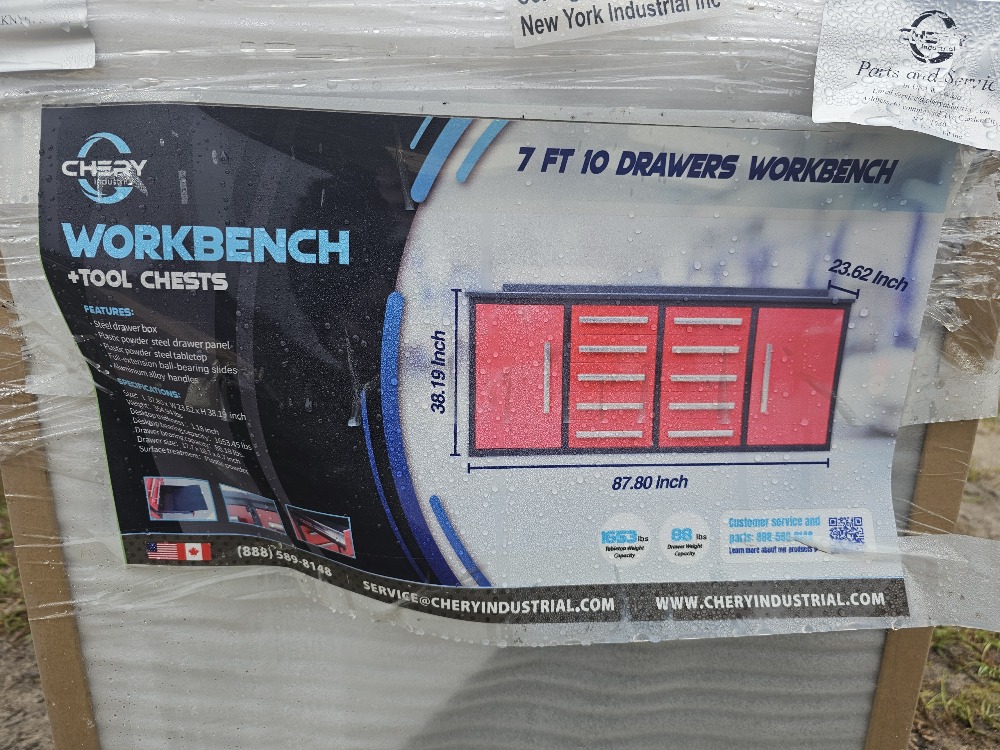 #2101 - Chery 7' 10 Drawer Workbench | DeMott Auction