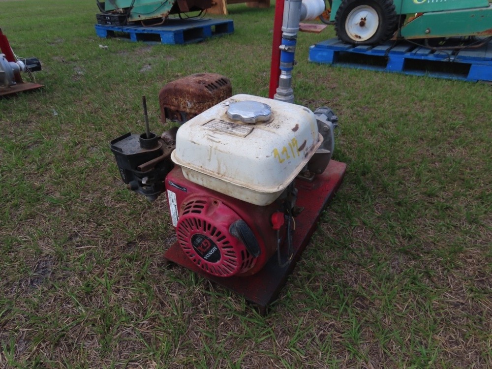 #2219 - Pump W/ Gas Engine | DeMott Auction