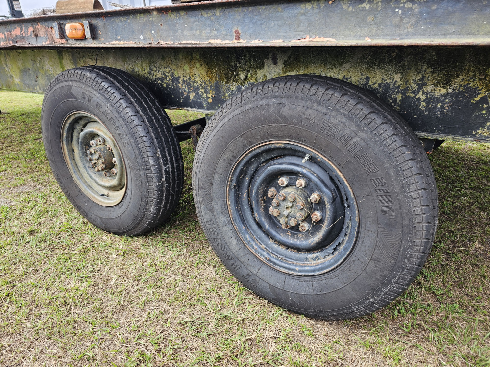 #610 - 1996 ASPT 8'X24' TRAILER | DeMott Auction
