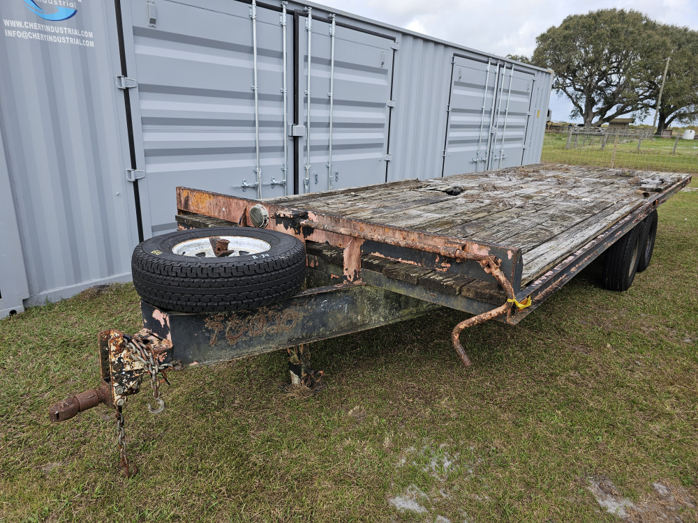 #610 - 1996 ASPT 8'X24' TRAILER | DeMott Auction