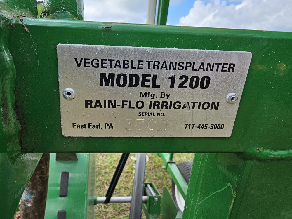 #773 - RAIN FLO 1200 TRANSPLANTER | DeMott Auction