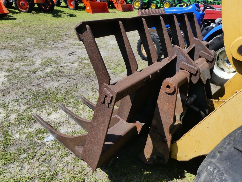 #1148 - 7’ Stacking Rake for Loader | DeMott Auction