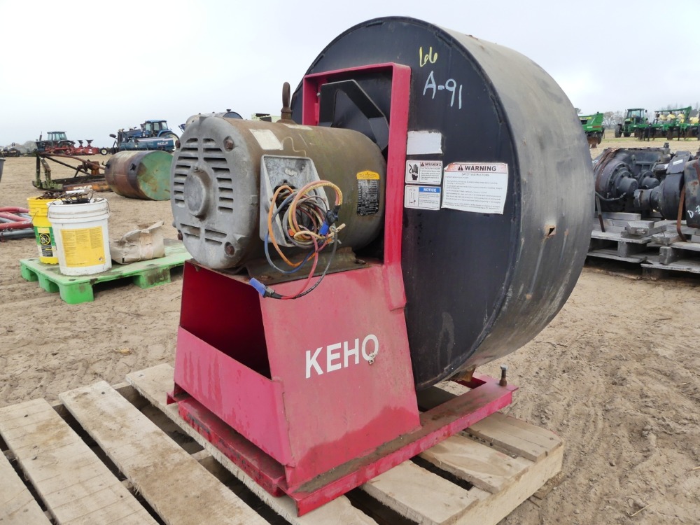#66 - Keho Super-Flow Grain Bin Fan | DeMott Auction