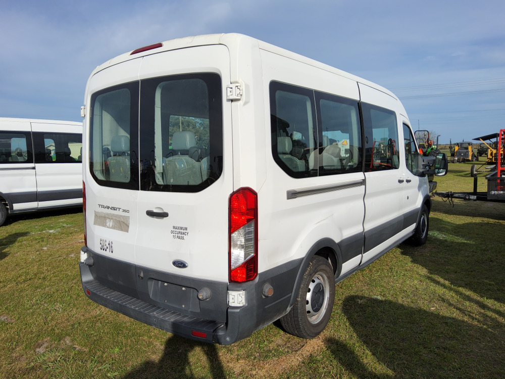 #675 - 2016 FORD TRANSIT 350 VAN | DeMott Auction