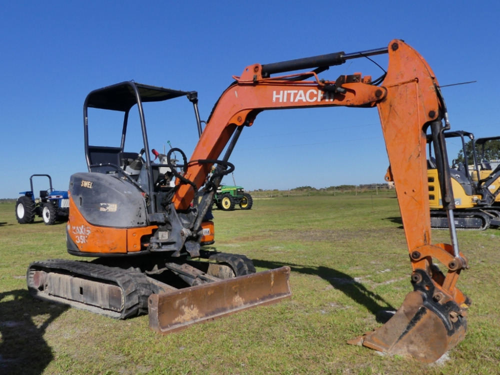 #431 - 2011 HITACHI ZAXIS 35U MINI EXCAVATOR | DeMott Auction