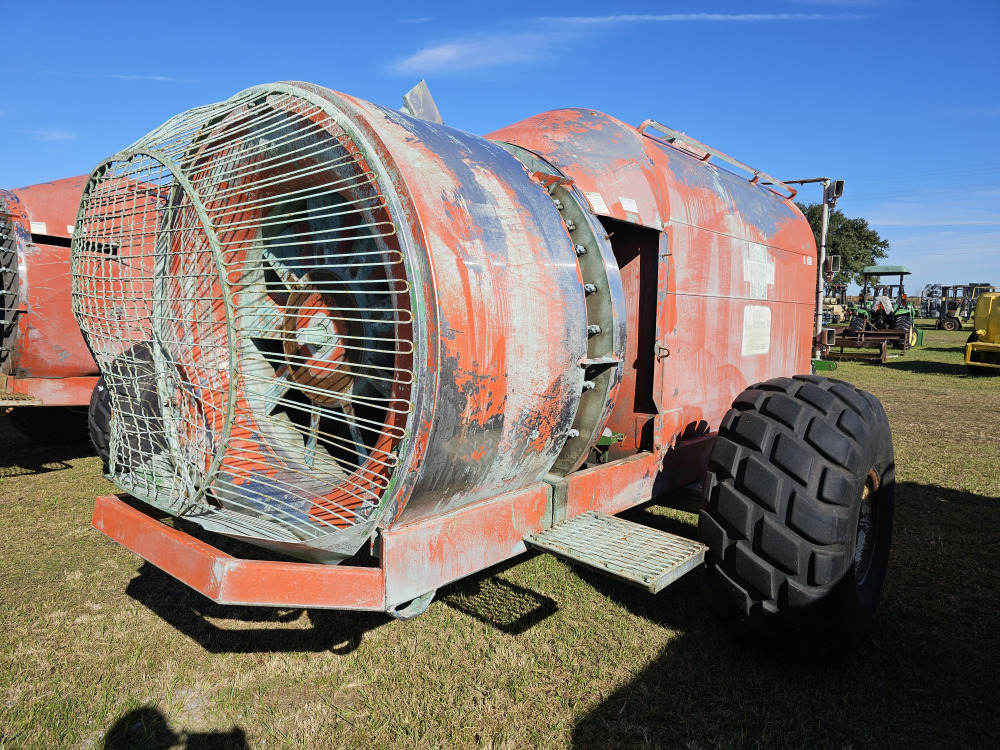 #706 - POWERBLAST 1000 GAL PTO DRIVEN ORCHARD SPRAYER | DeMott Auction