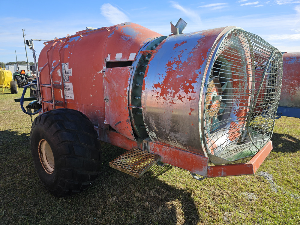 #706 - POWERBLAST 1000 GAL PTO DRIVEN ORCHARD SPRAYER | DeMott Auction