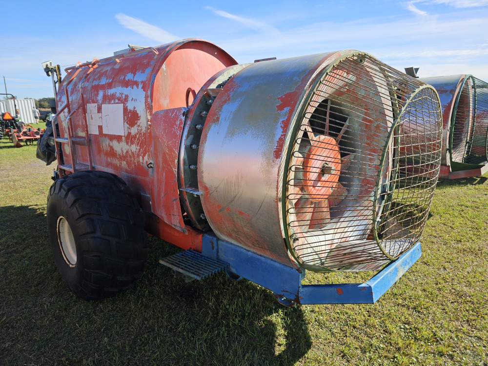 #711 - POWERBLAST 1000 GAL PTO DRIVEN ORCHARD SPRAYER | DeMott Auction