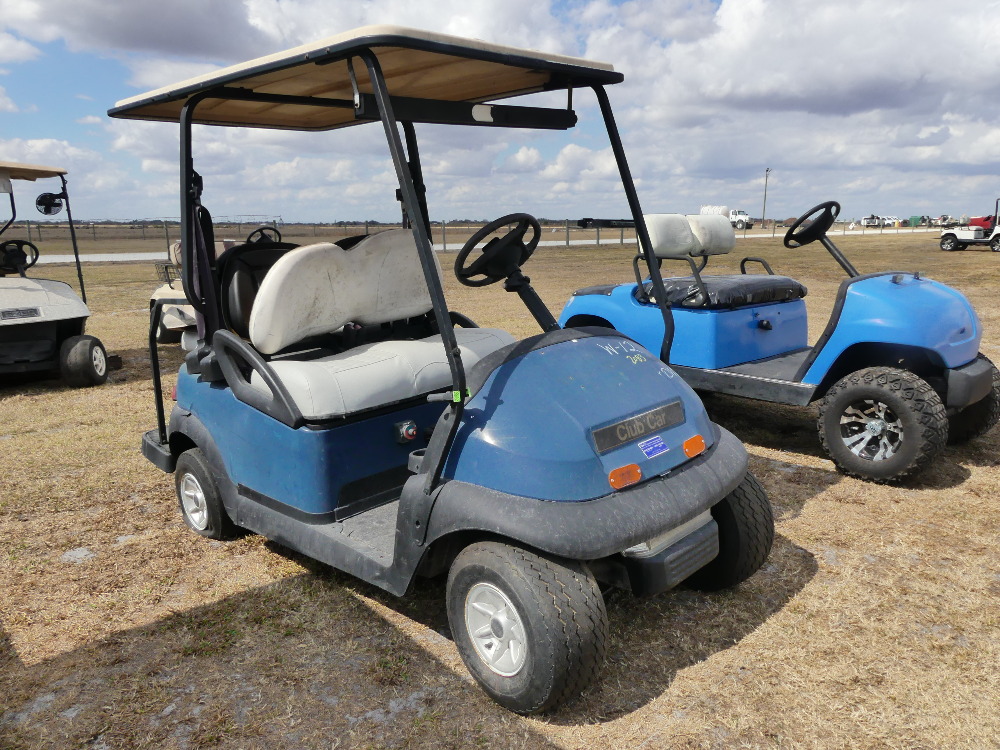 #2083 - Club Car Golf Cart | DeMott Auction