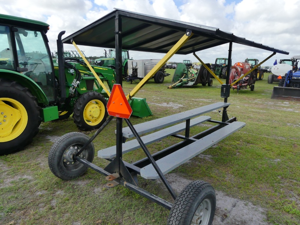 #1269 - P.T. Field Shade Trailer | DeMott Auction