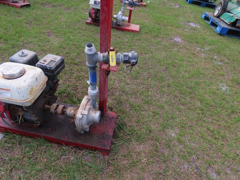#2222 - Pump W/ Gas Engine | DeMott Auction