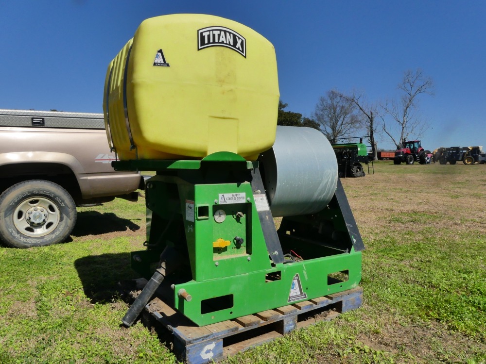#334 - Titan X 3pt Sprayer w/100 Gal Tank | DeMott Auction