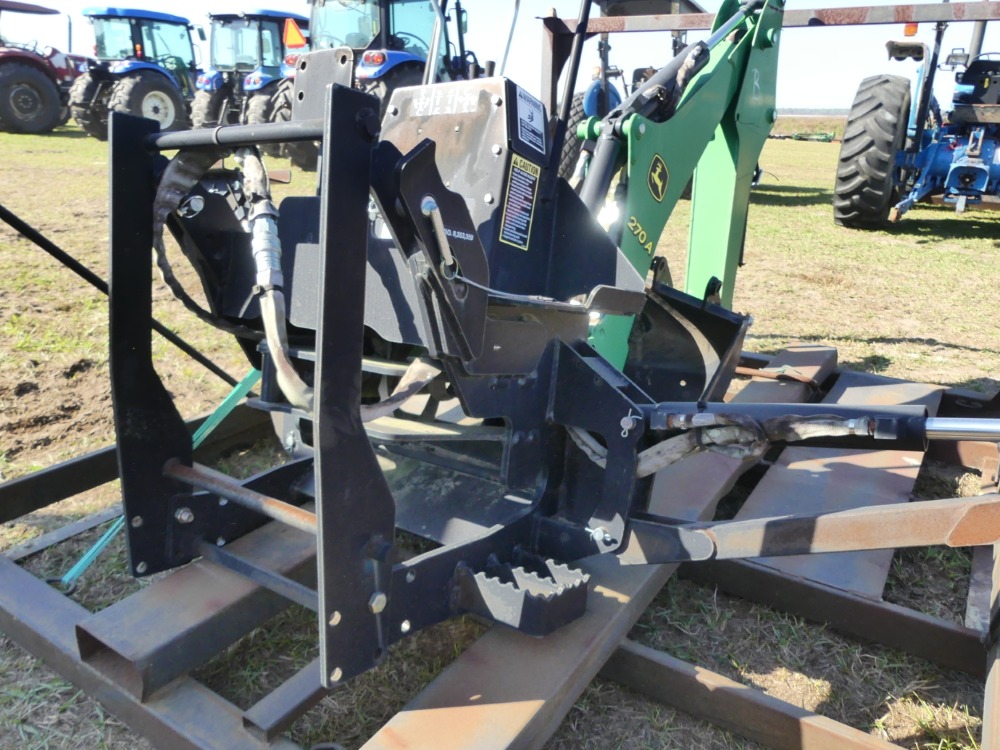#1244 - John Deere 270A Backhoe Attachment | DeMott Auction