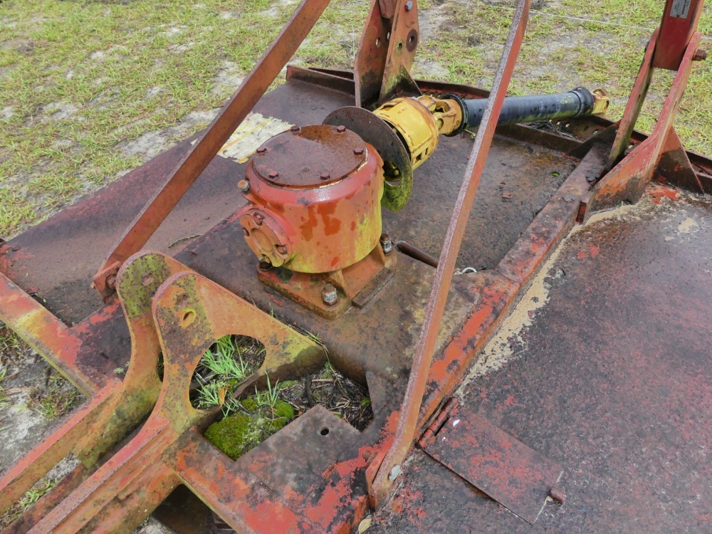 #2296 - Brown 3pt 6’ Tree Cutter | DeMott Auction