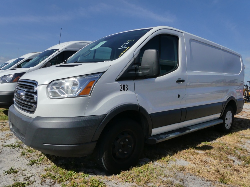 #1077 - 2018 Ford Transit 250 | DeMott Auction