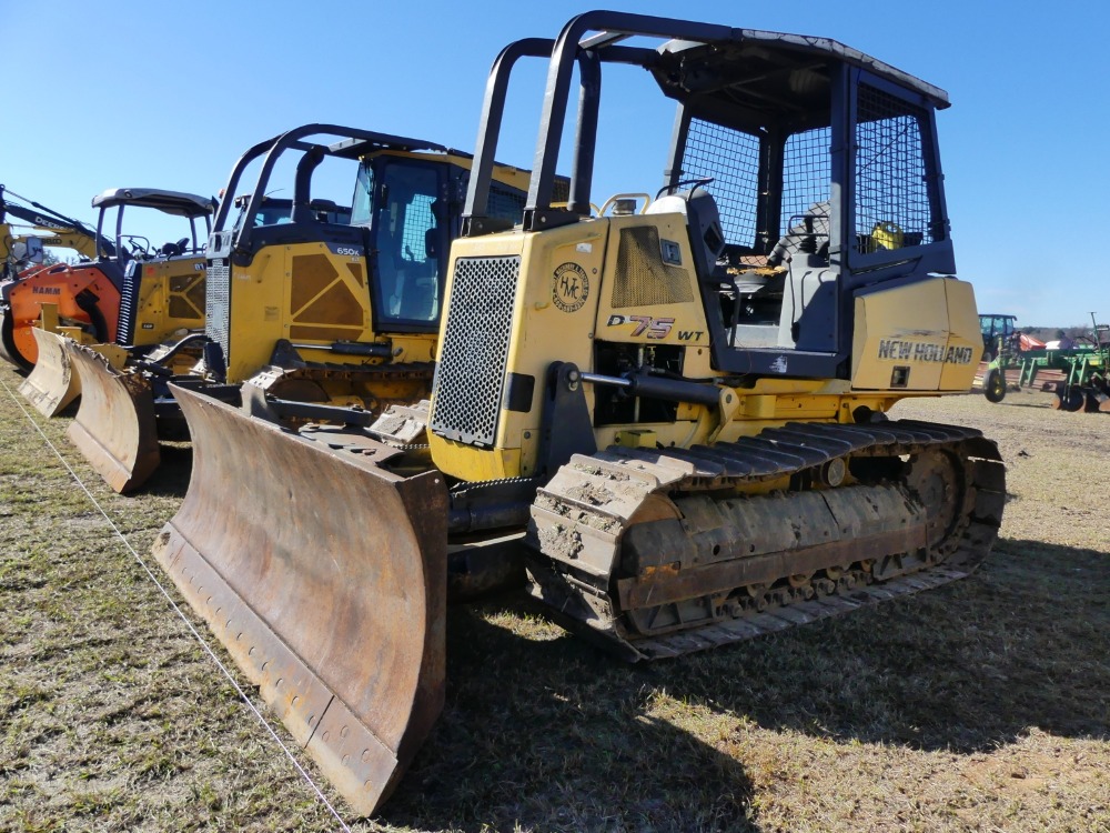 #1180 - New Holland D75 WT Dozer | DeMott Auction