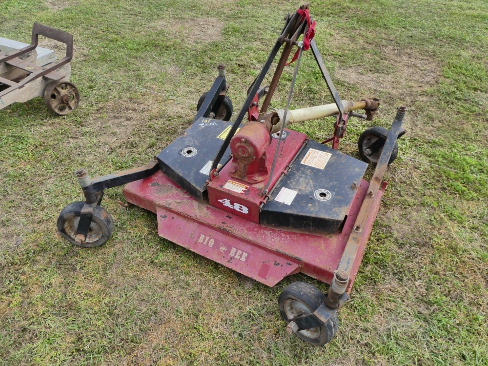 #181 - Big Bee 48" Finish Mower | DeMott Auction