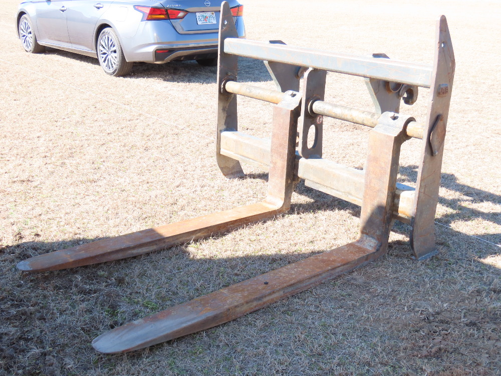 #1292A - JIB Wheel Loader Forks | DeMott Auction