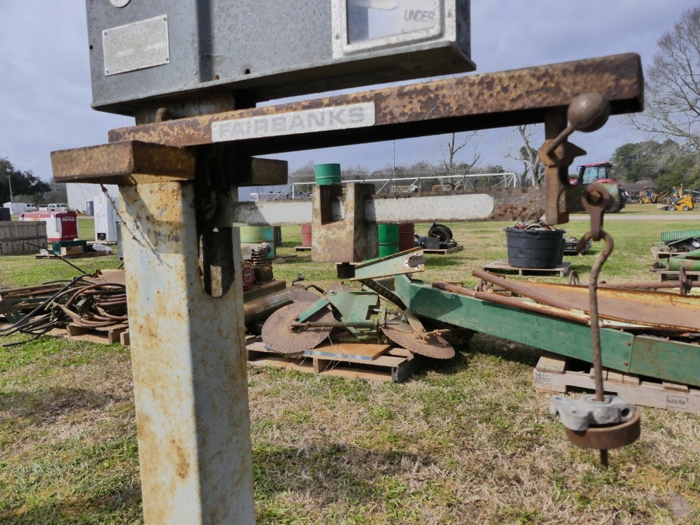 #173 - Fairbanks Portable Beam Utility Scale | DeMott Auction