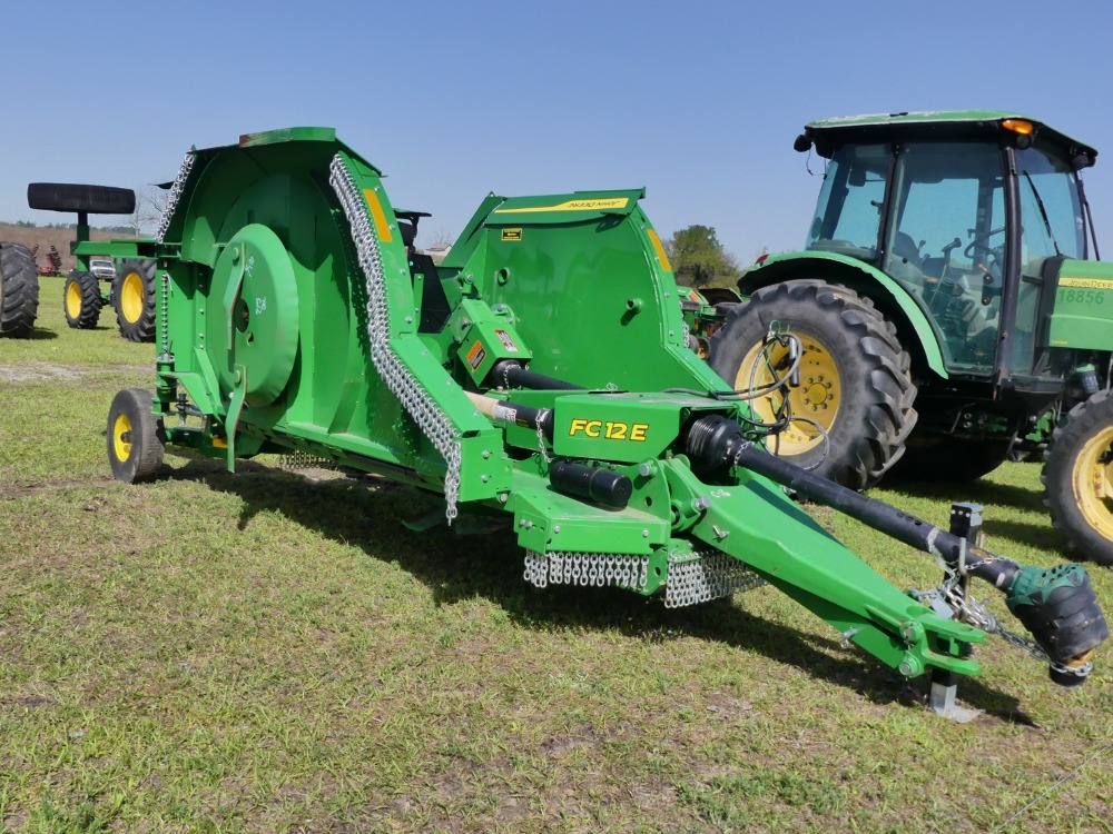 #1220 - John Deere FC 12E PT 12’ Flew Wing Mower | DeMott Auction