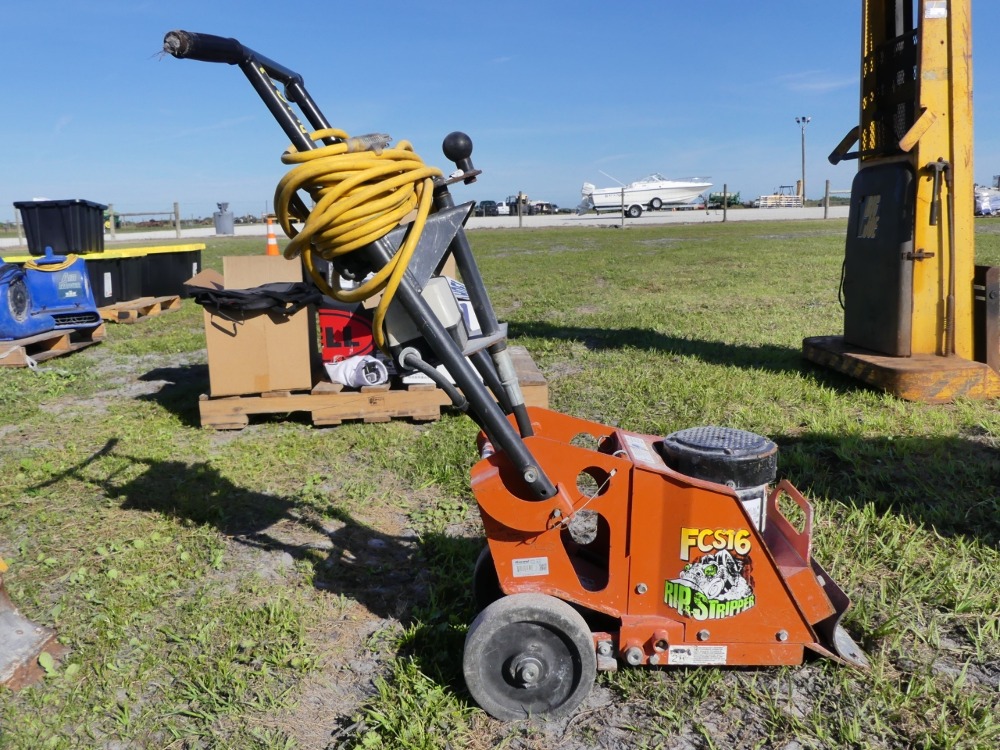 #2035 - Rip-R-Stripper FCS16 Floor Tile Stripper, Red | DeMott Auction