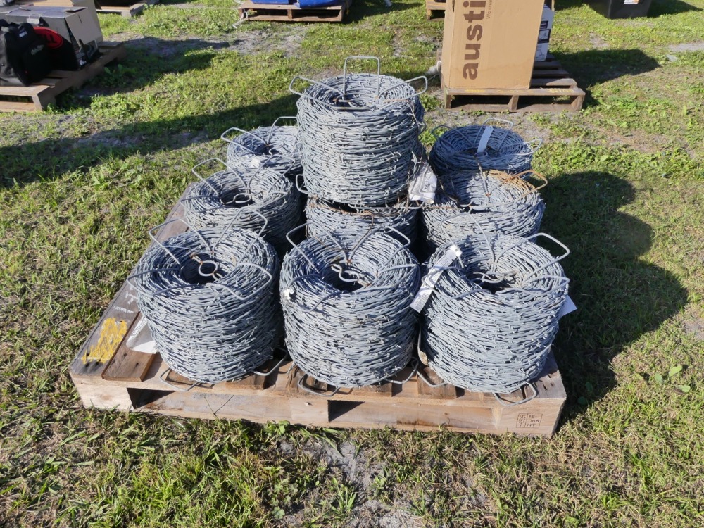#2024 - (10) Rolls Stay-Tuff Barbed Wire | DeMott Auction