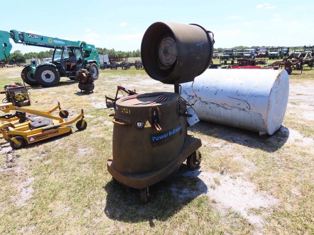 #2521 - Power Breezer Fan | DeMott Auction