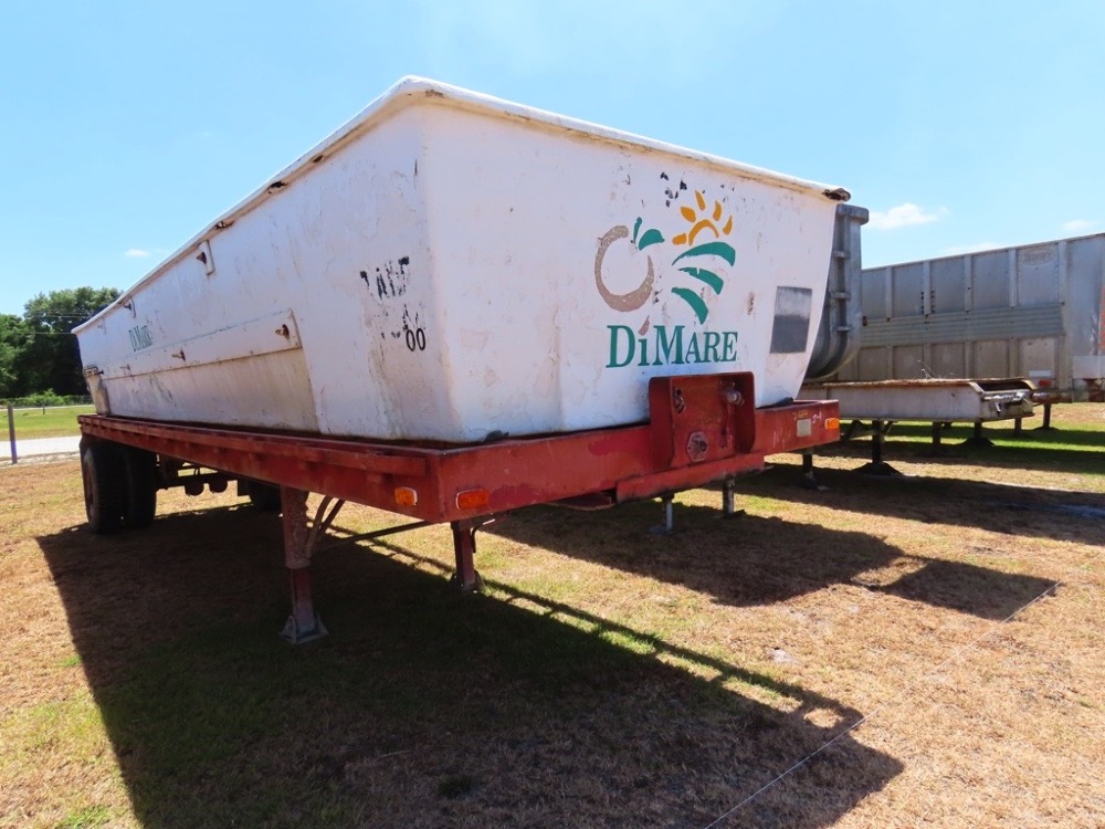 #1142B - 1989 Miller 28' Tomato Trailer | DeMott Auction