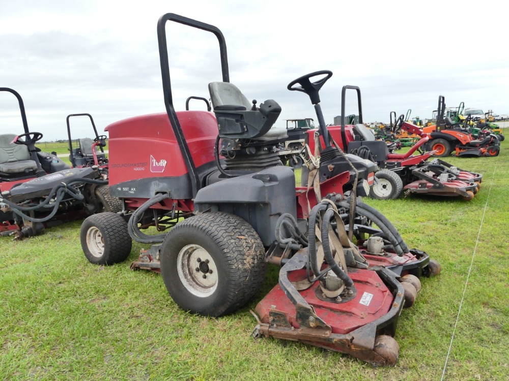 #2037 - Toro Groundmaster 4300D Front Deck Mower | DeMott Auction