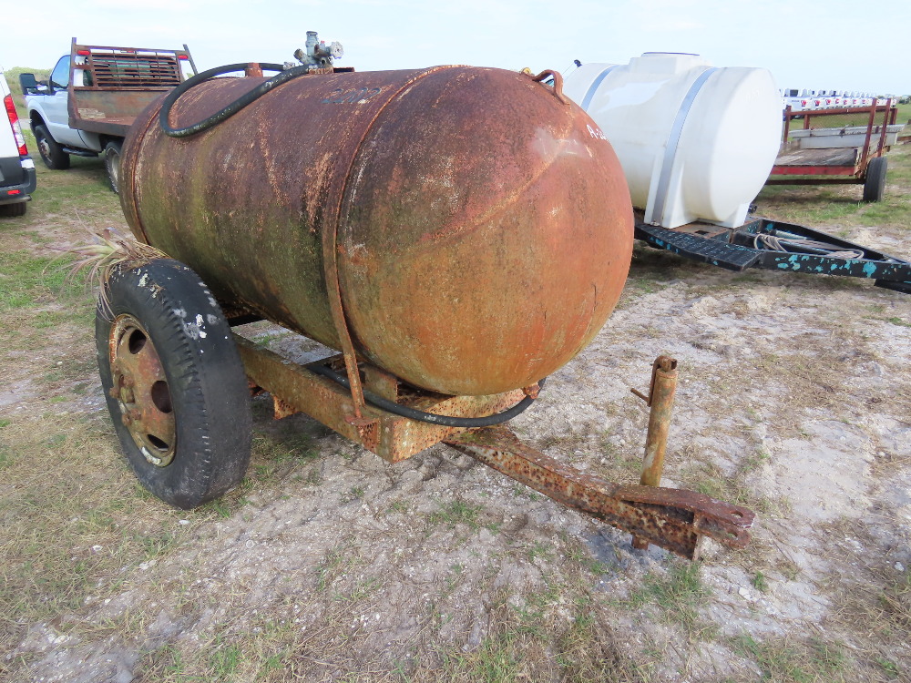 #269 - P.T 300 Gallon Propane Tank | DeMott Auction