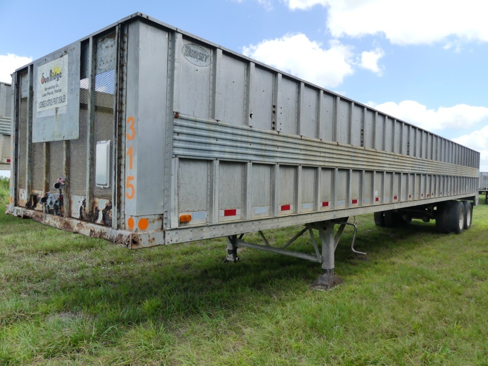 #884 - 1999 Dorsey 45' Citrus Trailer | DeMott Auction