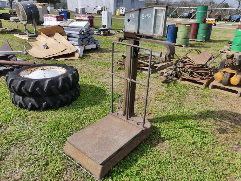 #171 - Fairbanks Portable Beam Utility Scale | DeMott Auction